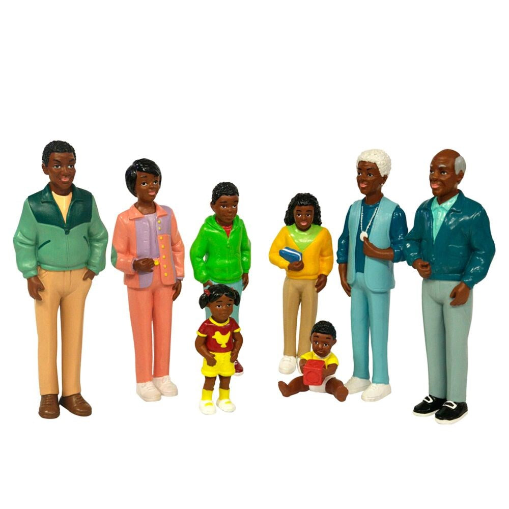 Miniland African Family Figures (8-Piece)