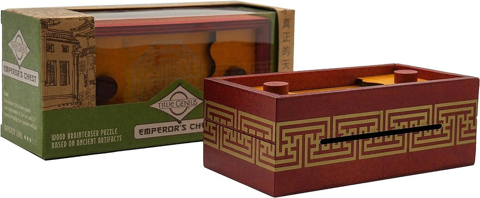 True Genius - Emperor's Chest - Puzzle Box | Cogs Toys & Games Ireland
