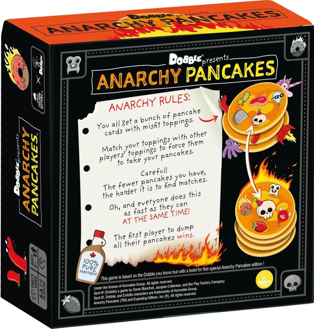 Anarchy Pancakes Card Game | Cogs Toys & Games Ireland
