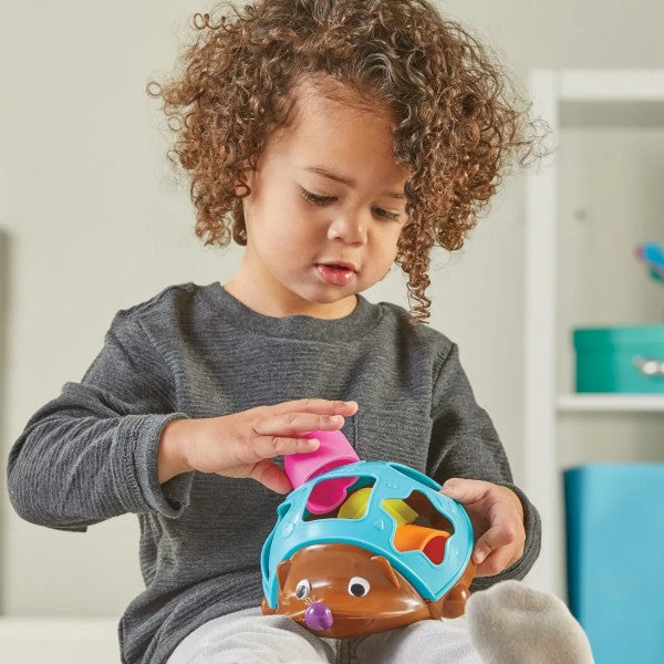 Spike The Fine Motor Hedgehog® Poppin’ Shapes Sorter | Cogs Toys ...