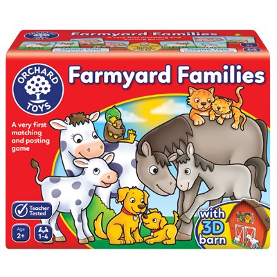 Farmyard Families Toy | Farm Themed Matching Game