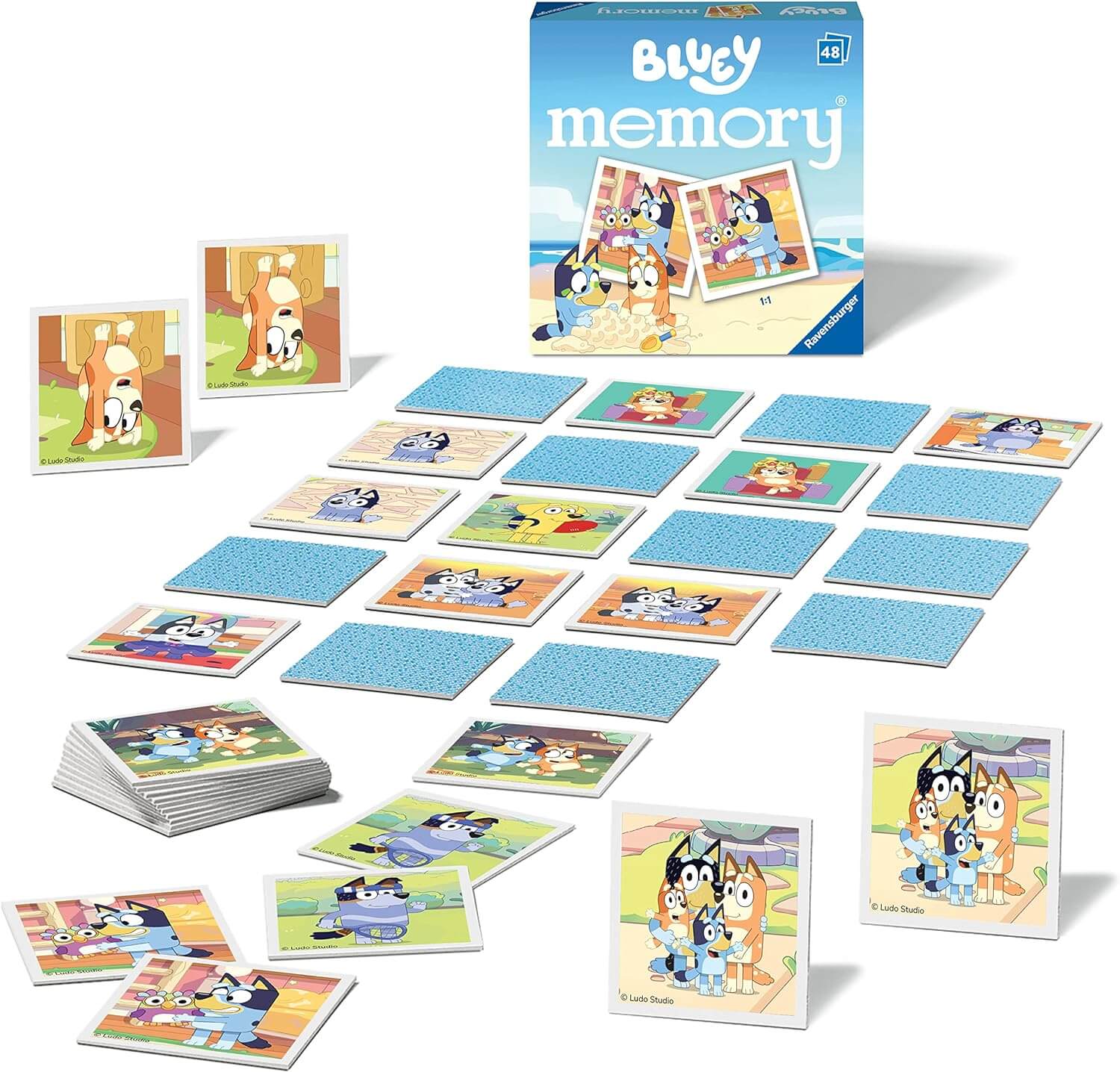 Bluey Mini Memory Game | Cogs Toys & Games Ireland