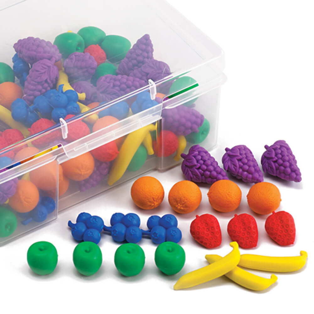 Fruit Counters - 108 Fruit Counter Set - Cogs Toys & Games