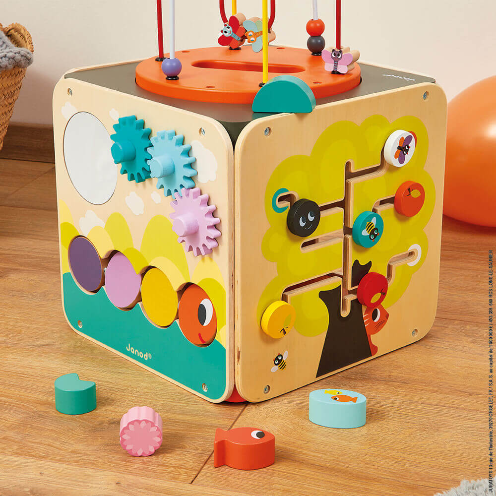 Multi-Activity Looping Activity Cube | Cogs Toys & Games Ireland