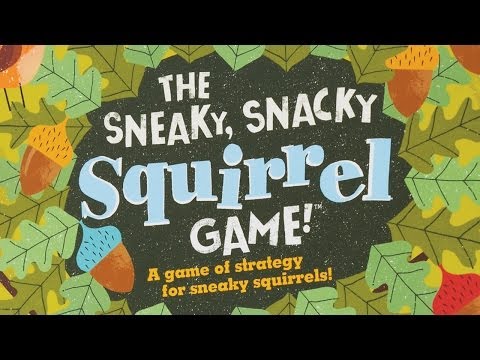 The Sneaky, Snacky, Squirrel Colour Matching Game | Cogs Toys & Games ...