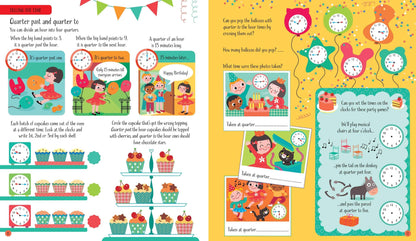 Telling the Time Activity Book | Cogs Toys & Games Ireland