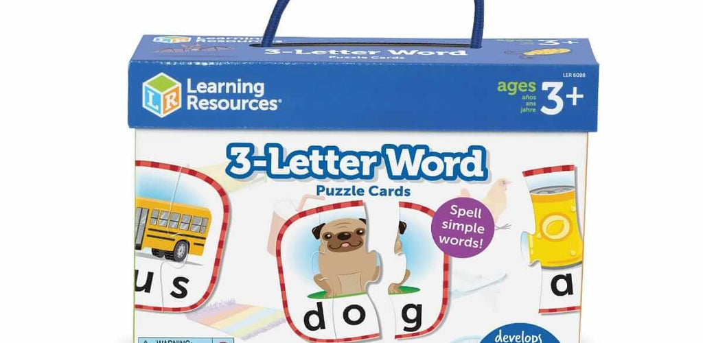 3-Letter Word Puzzle Cards
