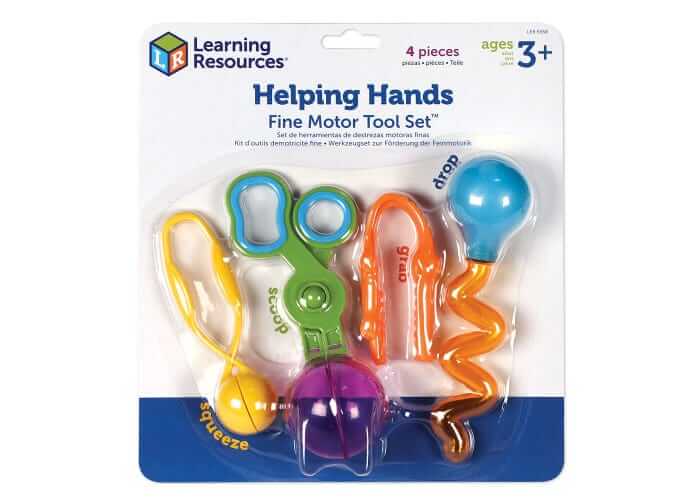 Helping Hands Fine Motor Tool Set Learning Resources | Cogs Toys ...