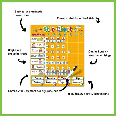 Large Magnetic Star Chart | Cogs Toys & Games Ireland