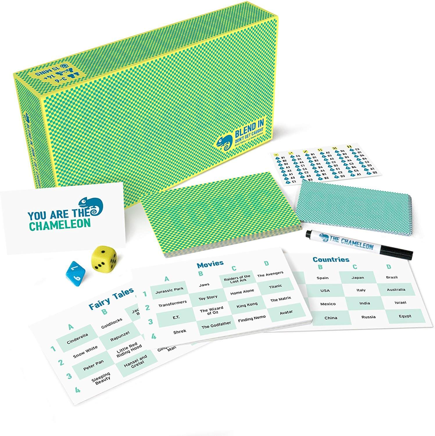 The Chameleon Board Game - Party Game | Cogs Toys & Games Ireland