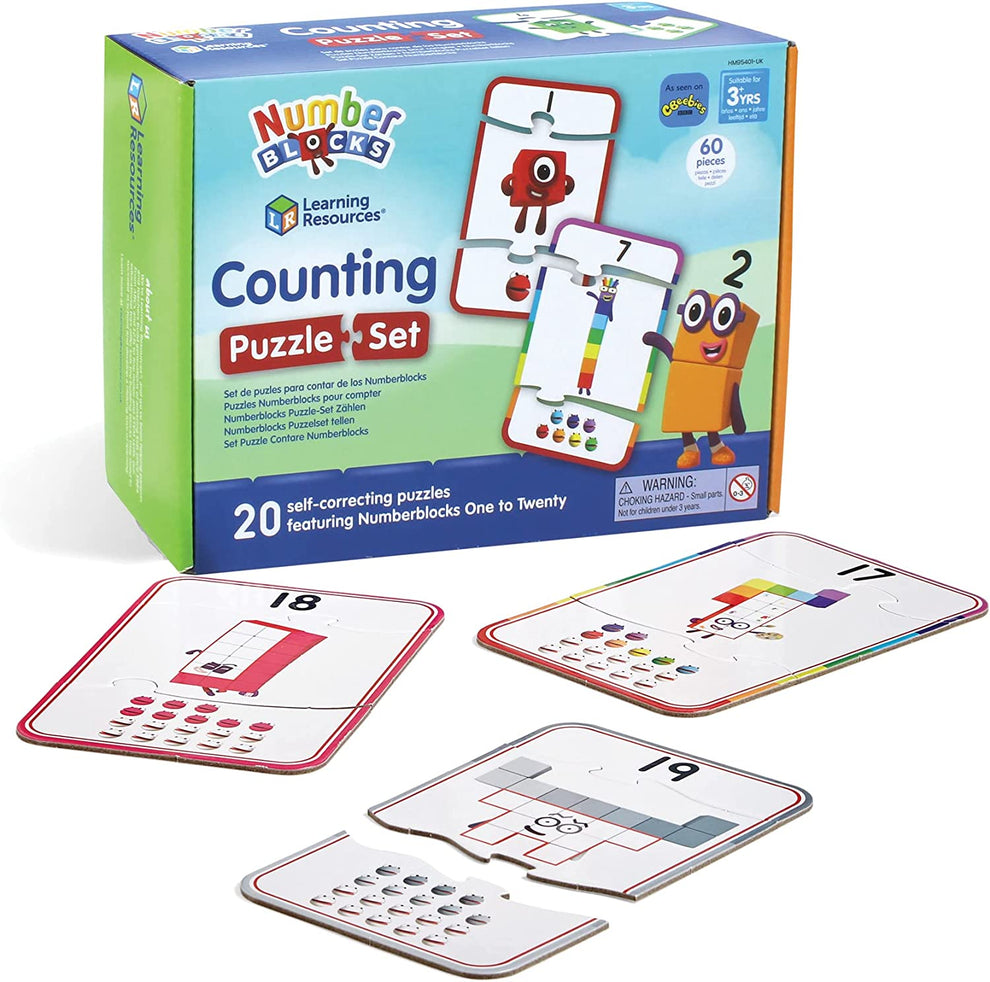Numberblocks Counting Puzzle Set | Cogs Toys & Games Ireland
