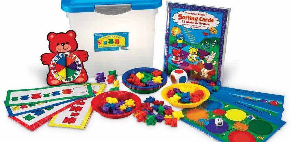 The Original Three Bear Family Sort, Pattern & Play Set
