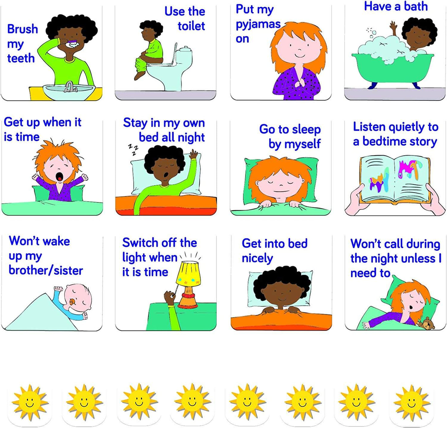 Magnetic Good Night Chart | Cogs Toys & Games Ireland