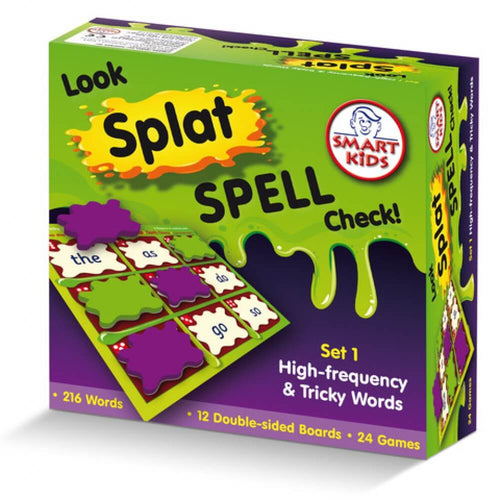 Look, Splat, Spell, Check! High Frequency and Tricky Words Games Level