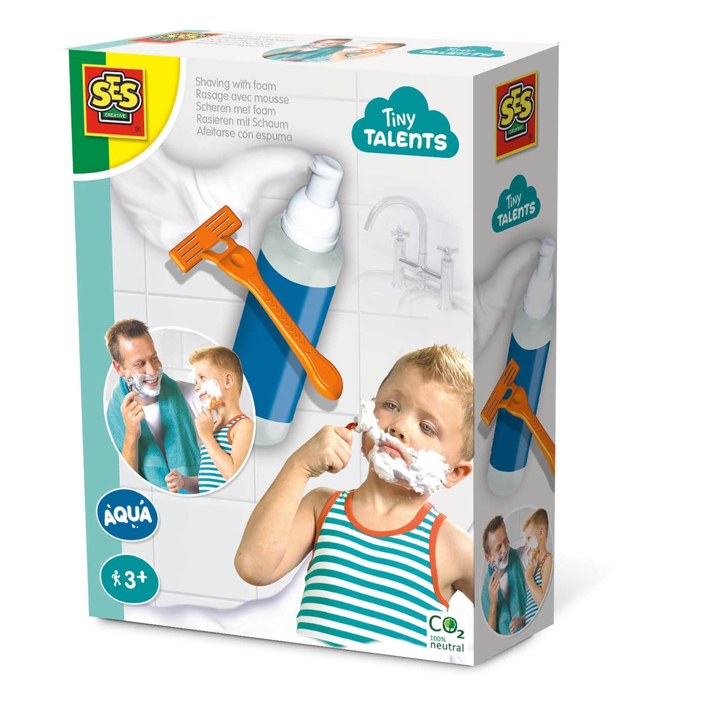 Shaving with Foam Imaginative Play | Cogs Toys & Games Ireland