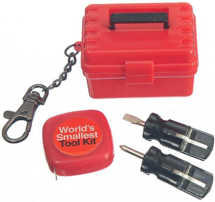 World’s Smallest Tool Kit | Cogs Toys & Games Ireland